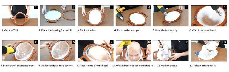 Head Template Replicator | Custom Made Hair Systems Template | Bono Hair